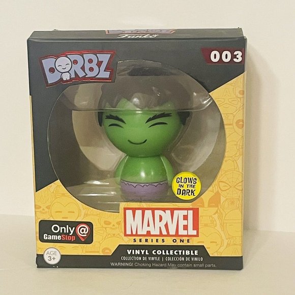 Funko | Toys | Incredible Hulk Funko Dorbz Marvel 03 Glow In The Dark Figure Read Description ...